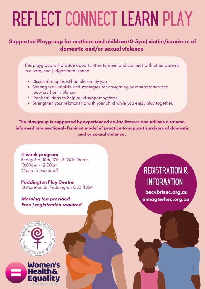 BRISSC | Playgroup for Mothers & Children – March 2023